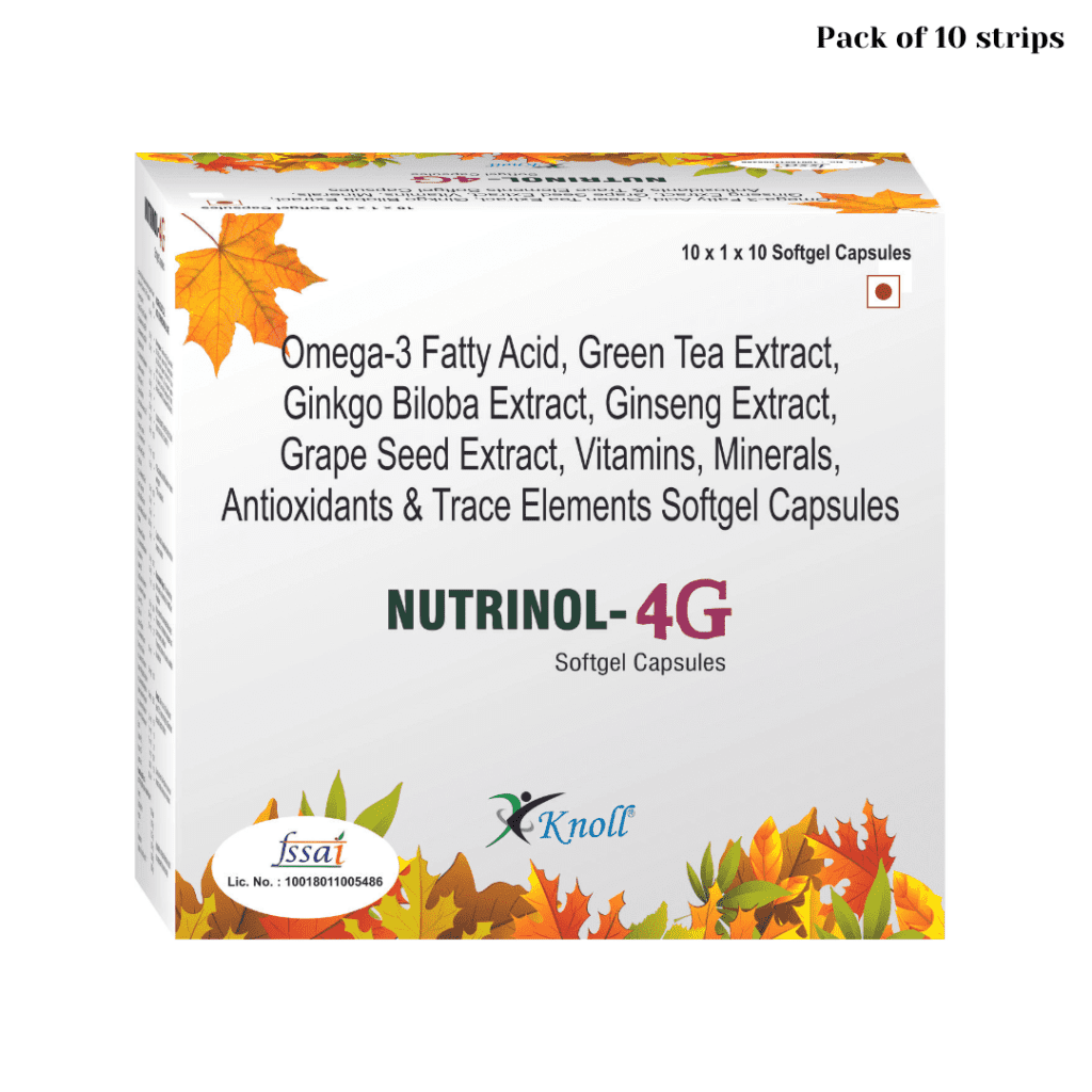 Nutrinol-4g Softgel Capsules | Multivitamins | Omega - 3 Fatty Acid ...