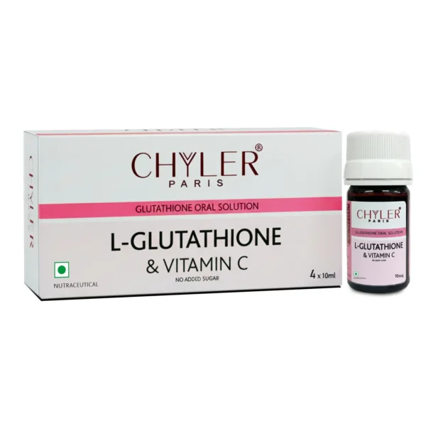 Chyler Paris L-Glutathione Liquid Shots | L-Glutathione with Vitamin C ...